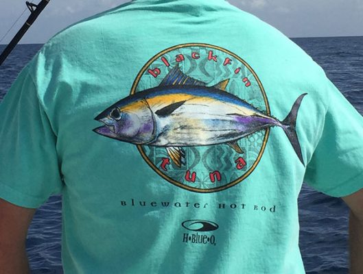 Blackfin Tuna · Seafoam Green · Garment Dyed · T-Shirt - H-Blue-O ...